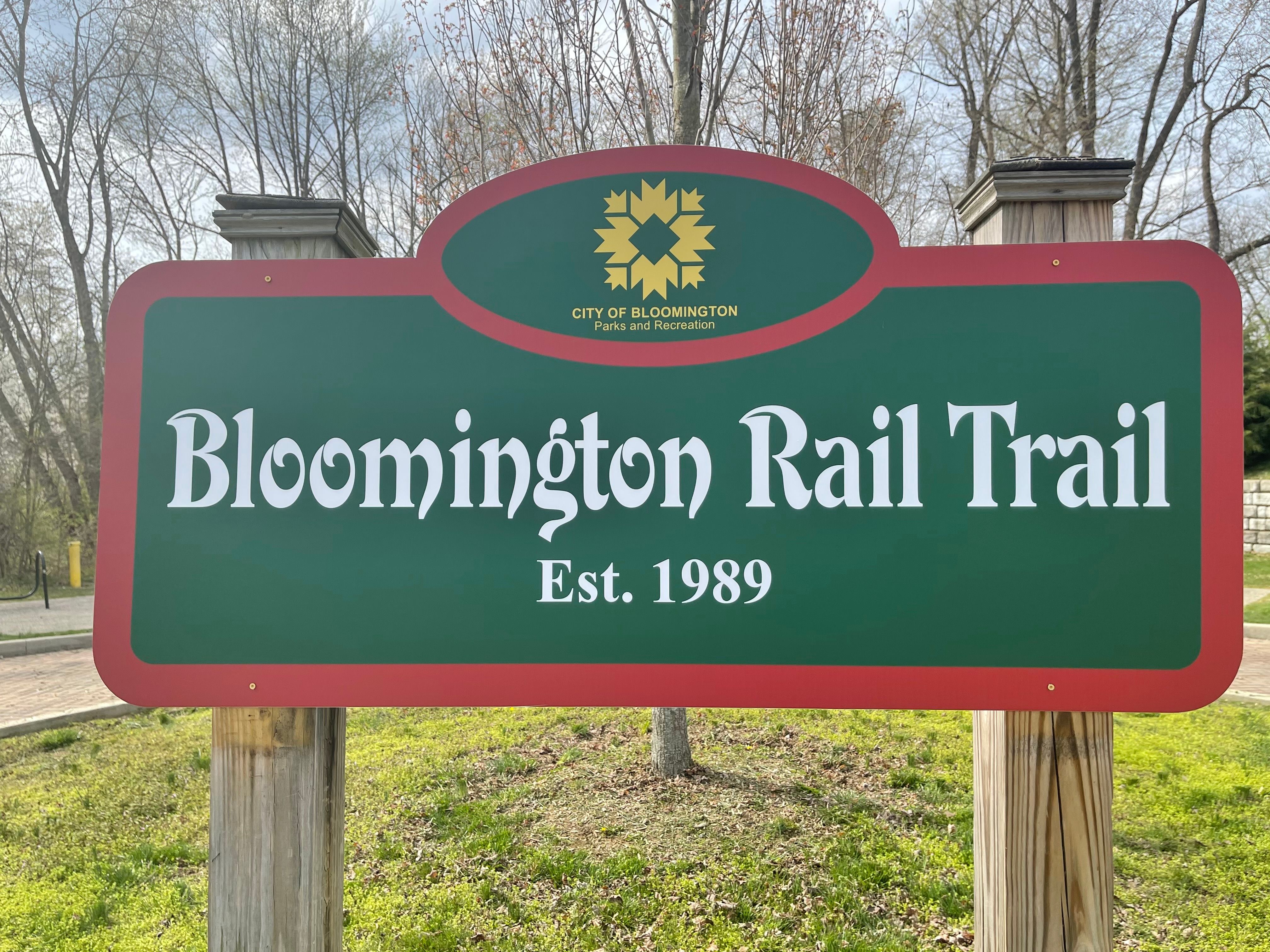 Bloomington Rail Trail South Trailhead - Points of... - OuterSpatial