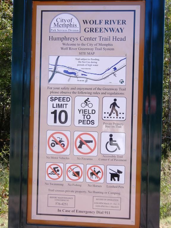 Wolf River Greenway Trail - Points of Interest - OuterSpatial