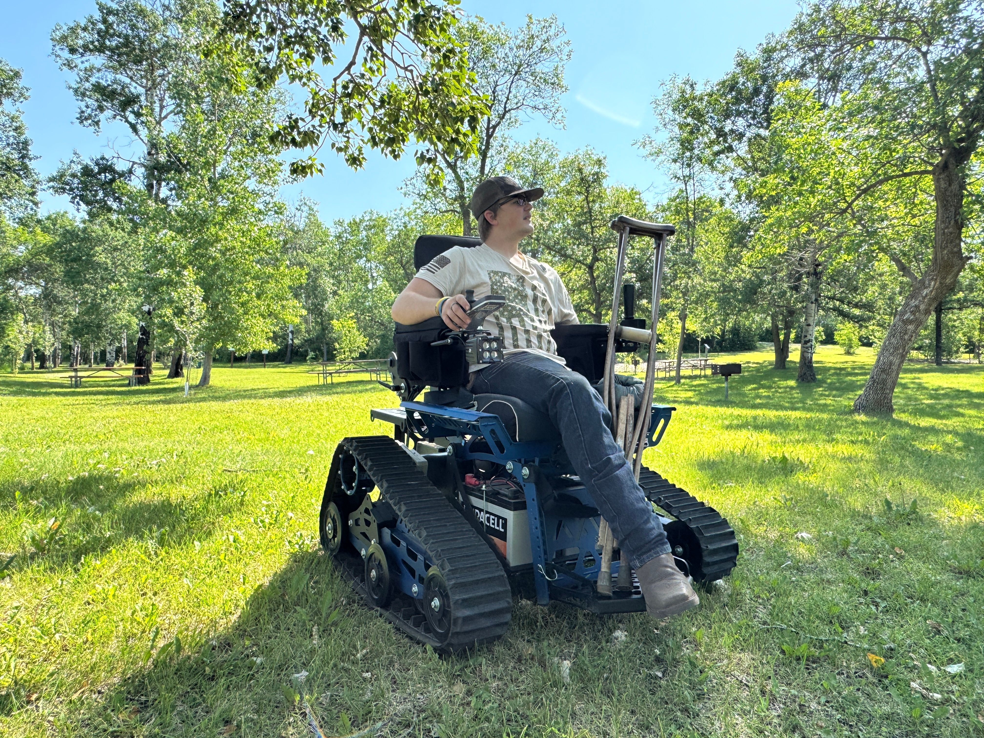 New Trackchair Expands Access at Lake Metigoshe -... - OuterSpatial